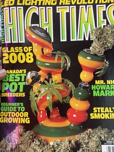 High Times Magazine march 2008 Issue—bagged ! | eBay