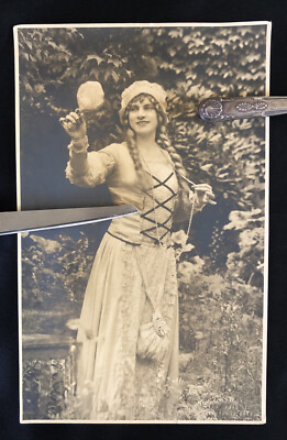 1910s Renaissance Edwardian Dress Medieval Princess Bride Gypsy Nymph ...