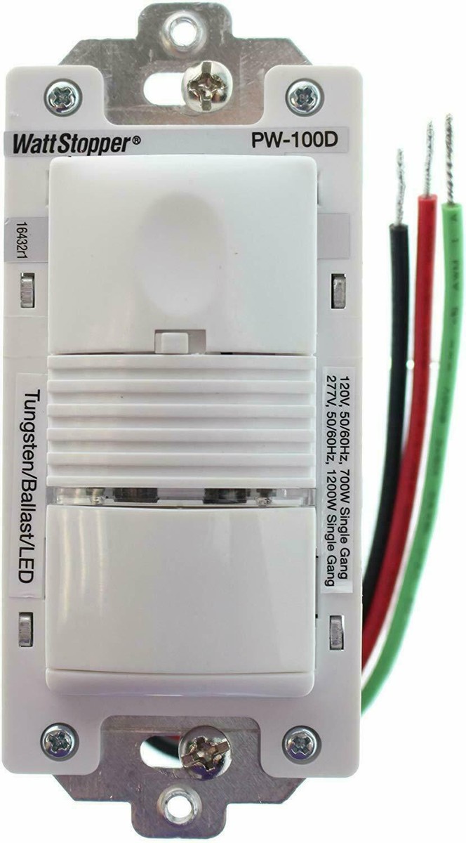 Watt Stopper Occupancy Sensor Wiring Detail WattStopper DW 200 G