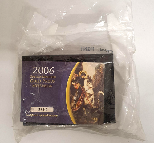 2006 GOLD PROOF SOVEREIGN (sealed) SPECIAL OFFER. 24 HOURS ONLY REDUCED ...
