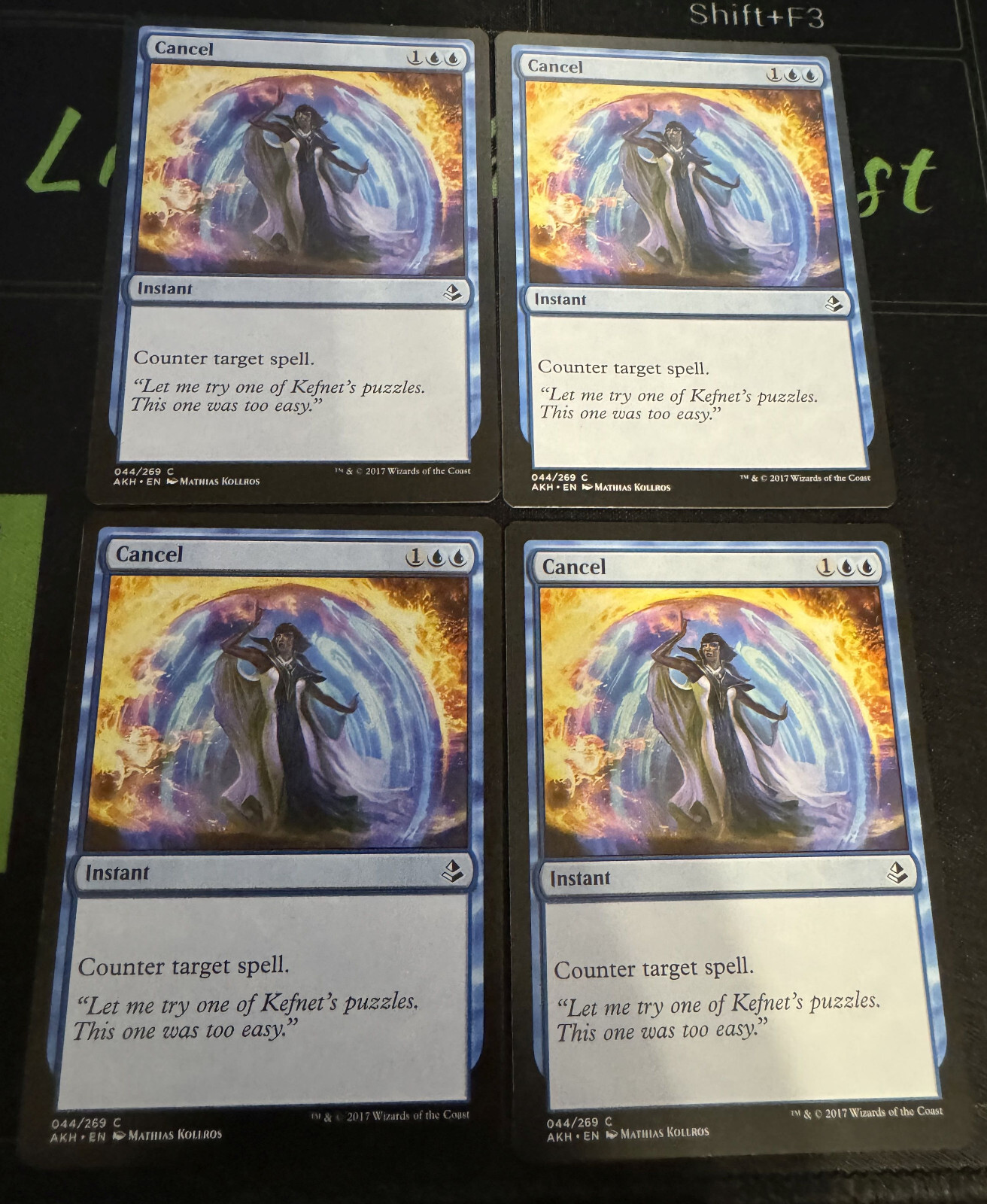 Cancel x4 Amonkhet Magic the Gathering MTG | eBay