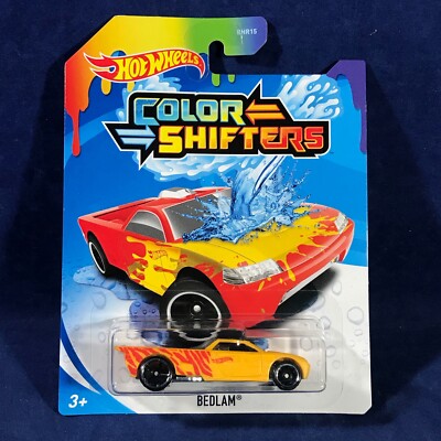 BEDLAM - Hot Wheels COLOR SHIFTERS Vehicle Car BHR15 Changes Colors ...