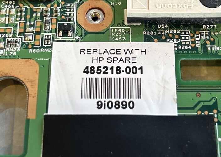 HP Compaq G70 Laptops Motherboard & CPU Fully Working 485218-001 G70 ...