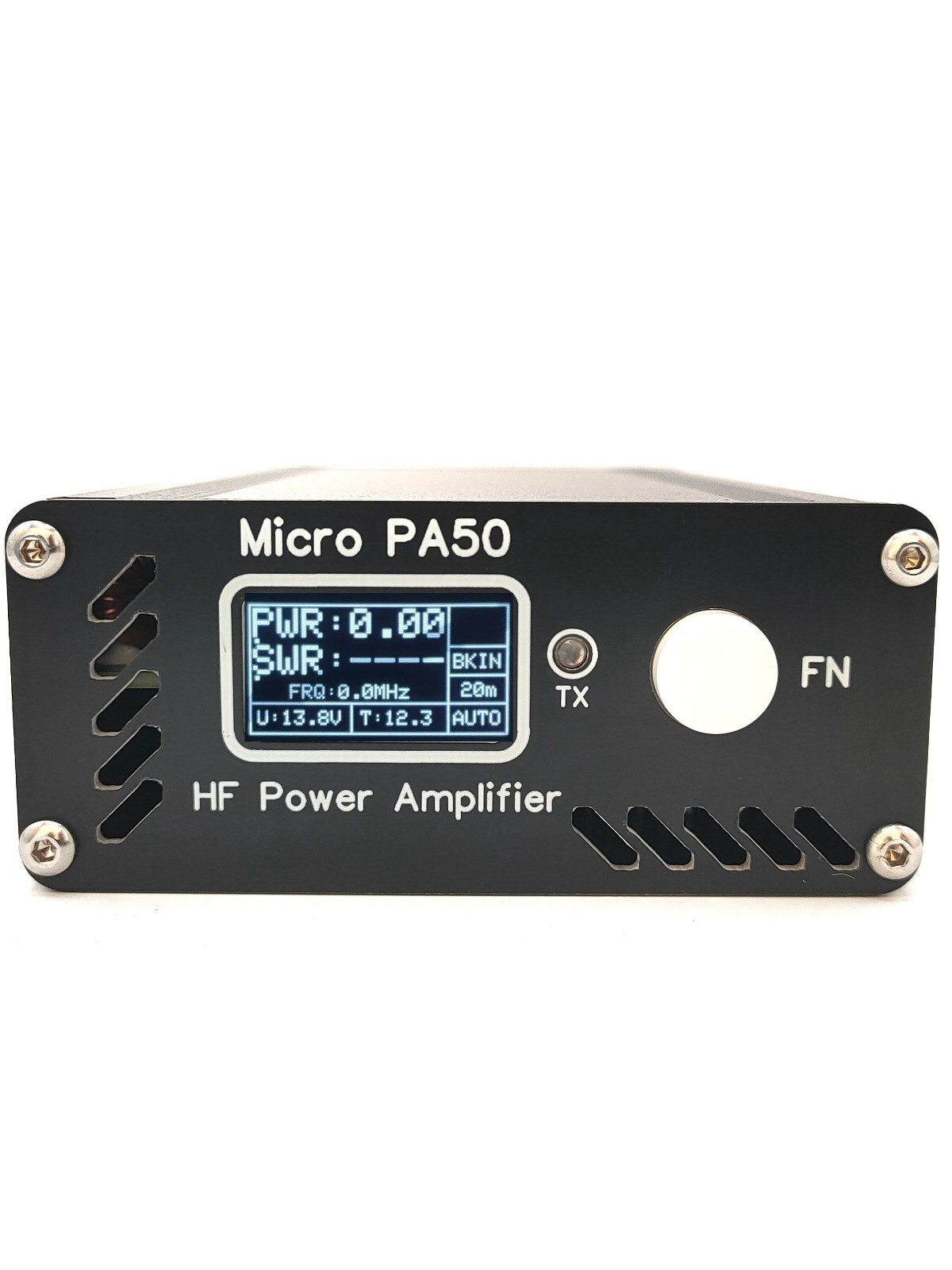 Micro PA50 50W Shortwave HF Power Amplifier with Power / SWR Meter ...