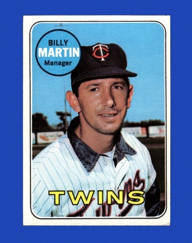 1969 Topps Set-Break #547 Billy Martin VG-VGEX *GMCARDS* | eBay