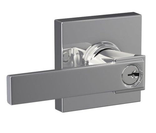 SCHLAGE F51A NBK 625 COL Northbrook Lever with Collins Trim Keyed Entry ...