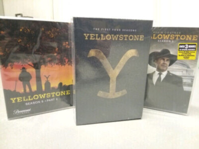 YELLOWSTONE complete series Seasons 1-4+ 5 part 1 & 2!! New! Low price ...