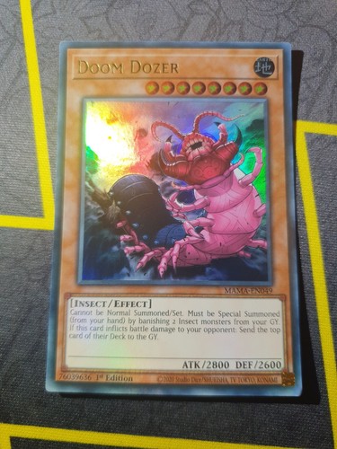 Doom Dozer - MAMA-EN049 - Ultra Rare - 1st Edition - YuGiOh | eBay