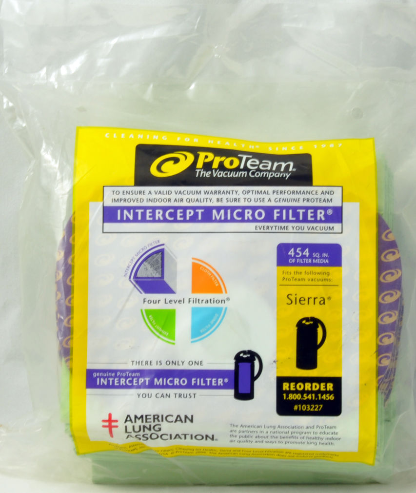 ProTeam Lil Hummer , Sierra Backpack Vac Bags 103227 | eBay