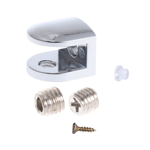 4 Pcs Glass Partition Clamp Side Mount Bracket Holder for Window ...