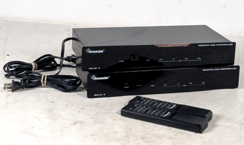 Pair Chase Technologies Remote Line Controllers - RLC-1 Preamp With ...