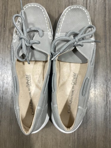 Croft & barrow Womens boat shoes Sz 7.5 Gray | eBay
