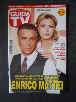 GUIDA TV 18 2009 MASSIMO GHINI VITTORIA BELVEDERE [G831] | eBay