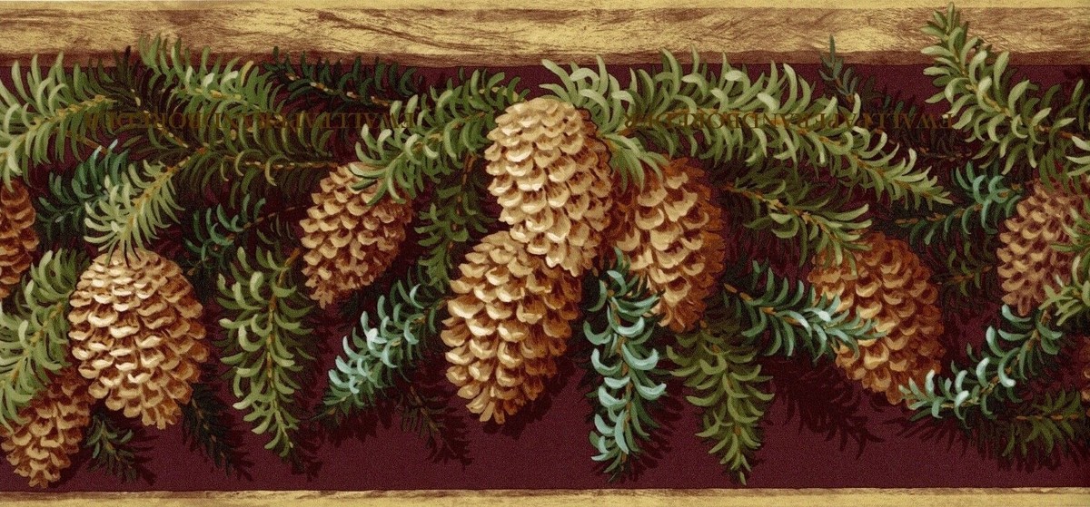 Pine Cone Border