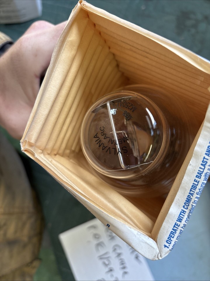 Sylvania street light lamp bulb M58 R Metalarc Set Of 6 294 | eBay