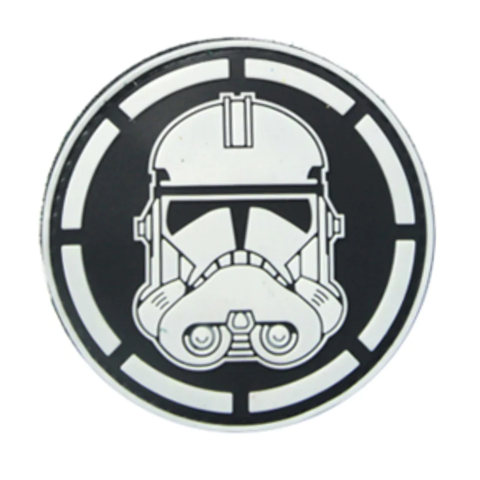 Imperial Fighter Helmet Star Stormtrooper Wars Hook and Loop Morale ...