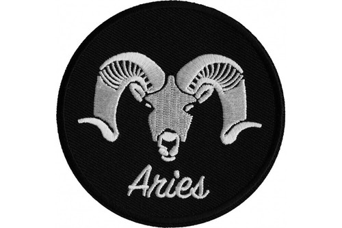 ARIES ZODIAC ASTROLOGY EMBROIDERED PATCH | eBay