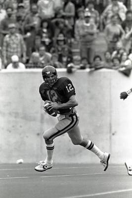 Quarterback Oliver Luck West Virginia University Mountaineers Old ...