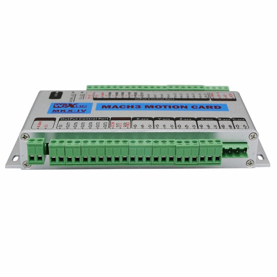 400KHz 3 Axis Mach3 Motion Control Card USB 2.0 CNC Interface Breakout ...