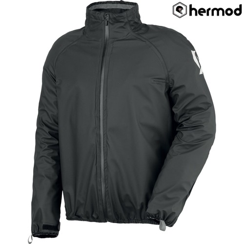 Scott Ergonomic Ergo Pro Rain Waterproof Motorcycle Over Jacket - Black ...