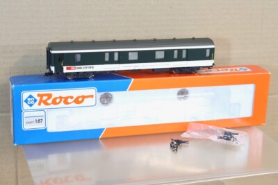 ROCO 45193 SBB CFF BAGGAGE FOURGON COACH 307-9 BOXED 1om | eBay Australia