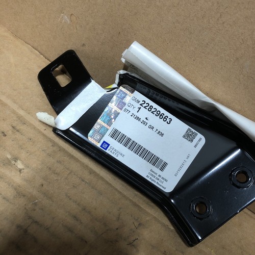New Old Stock Genuine GM OEM Front Bumper Cover Brace LH Part #22829663 ...