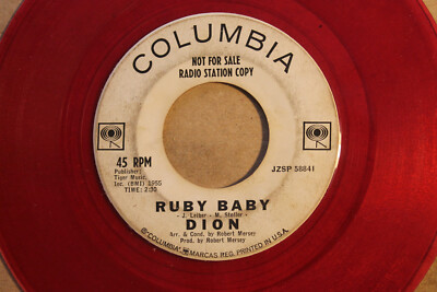 DION---RUBY BABY (1962 TOP SONG) | eBay