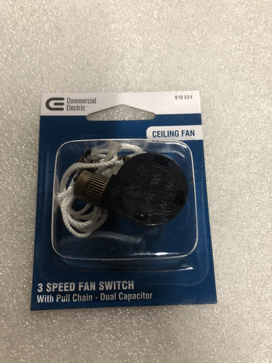 Dual Capacitor Ceiling Fan Switch | Shelly Lighting