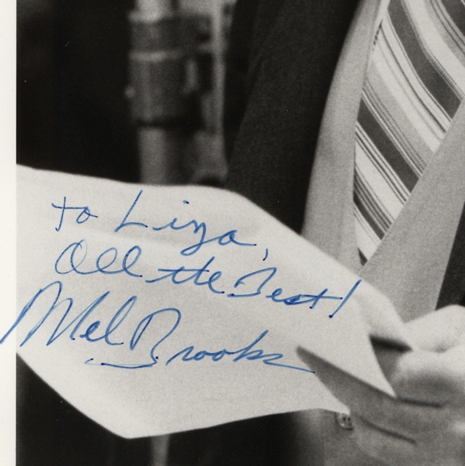 Actor, Director Mel Brooks rare vintage “ Spaceballs “ Autographed ...