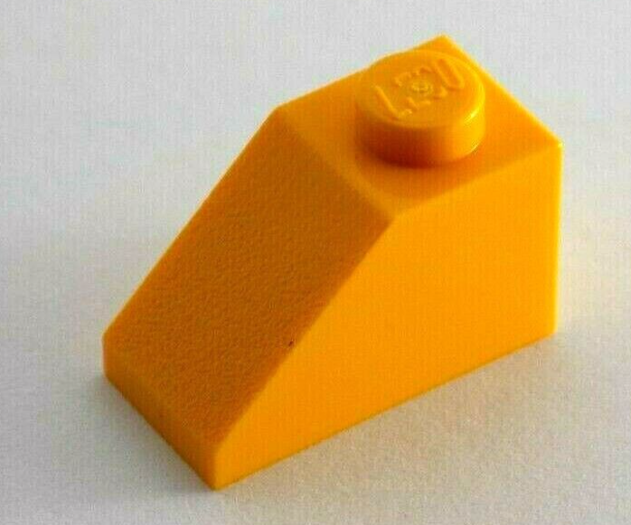 12 LEGO Bright Orange Slope Bricks 1 x 2 (3040) - 12 Pieces | eBay ...