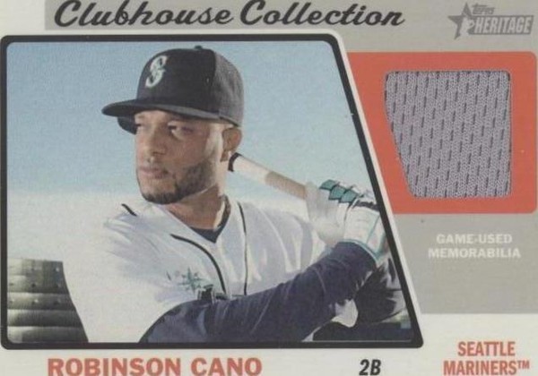 2015 Topps Heritage High Number - Clubhouse Collection Relics #CCR-RC ...