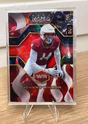 2024 Wild Card Johnny Wilson Auto Mania American Football FB 2/25 ...