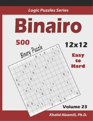 Khalid Alzamili Binairo (Binary Puzzle) (Paperback) Logic Puzzles | eBay