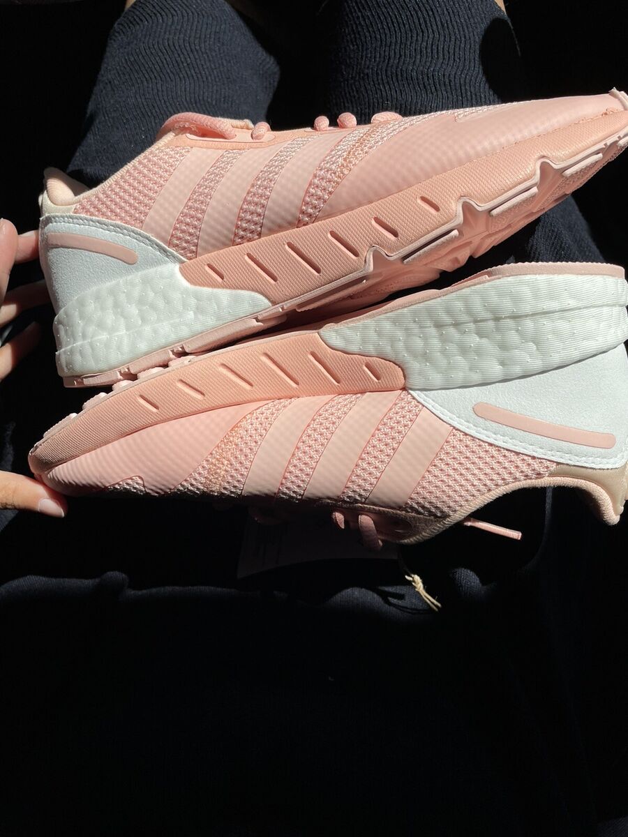 Adidas ZX 1K Boost Pink White running gym New Shoes Rare Adidas ZX 1K Boost Pink White running gym New Shoes Rare