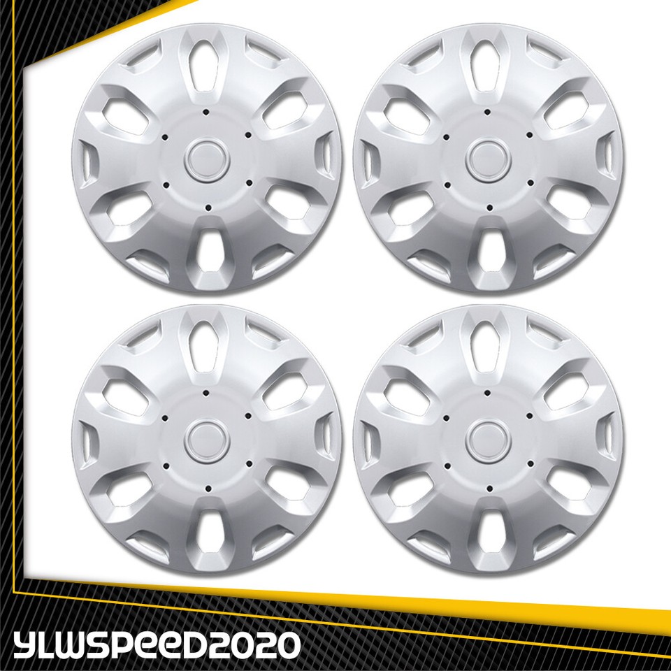 Connect Style 15" Hubcaps / Wheel Covers Set Fit For 2010-2013 Ford ...