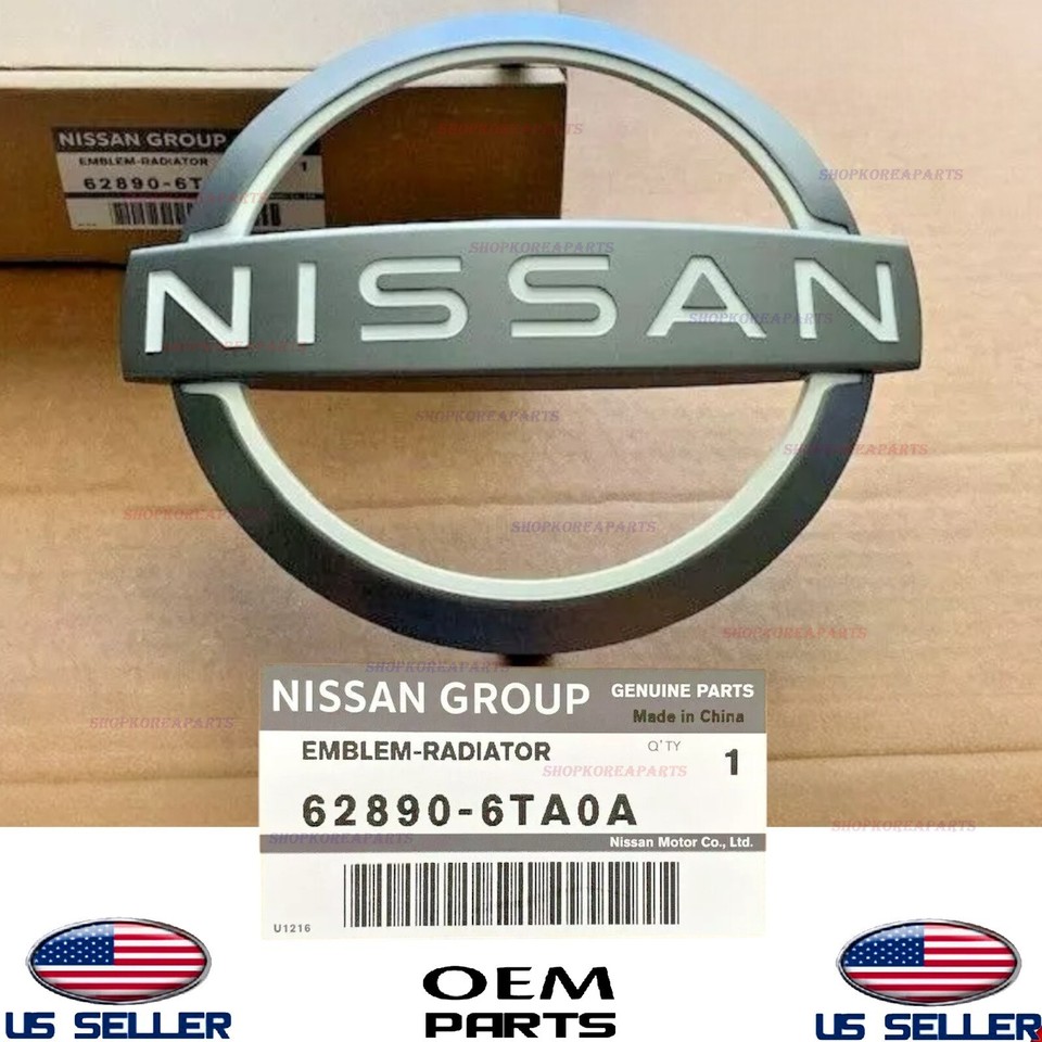 Genuine Front Grille Emblem Logo ⭐OEM⭐ Nissan Pathfinder 2022-2025 ...