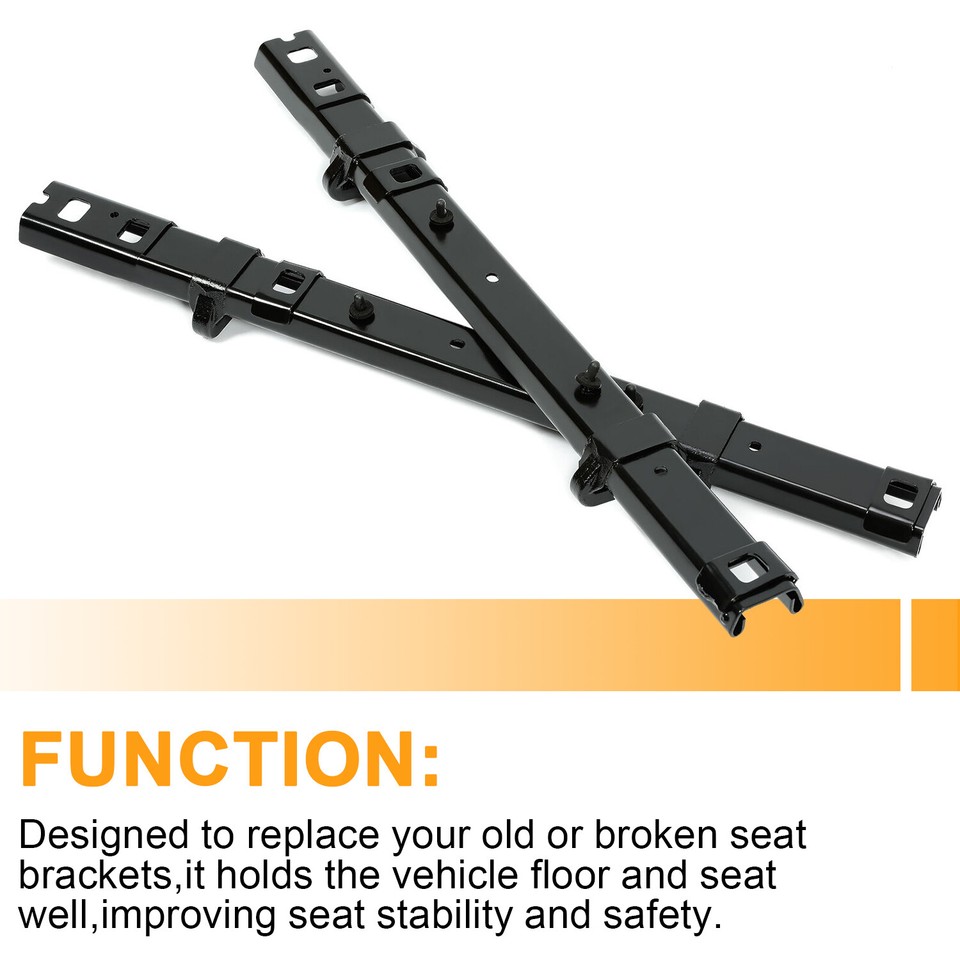 For 2015-2023 Ford Transit Van 2 Person Bench Seat Floor Track BRACKETS ...
