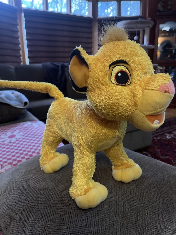 DISNEY LION KING SINGING SIMBA TOY HASBRO 2002 VINTAGE PLUSH DOLL 🔋 not ...