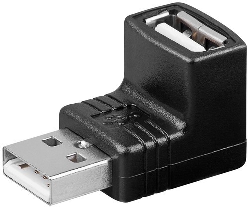 5x USB 2.0 Hi-Speed Adapter; USB ADAP A-M/A-F 90° | eBay.de