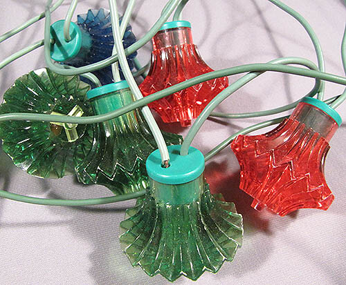 Garland Electric Christmas Light Russian Old Vintage Soviet New Year ...