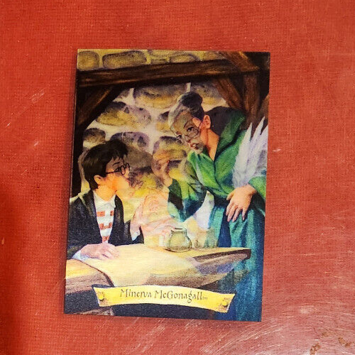 Harry Potter Chocolate Frog Trading Cards Minerva McGonagall #3 / 12 ...