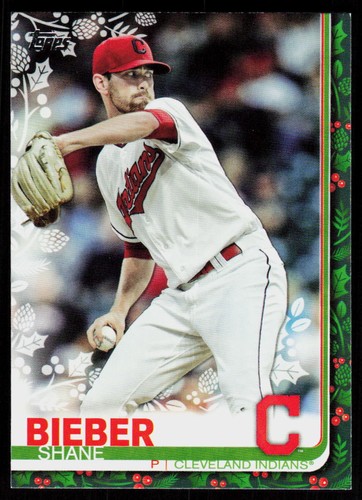2019 Topps Holiday Shane Bieber #HW53 BASEBALL Cleveland Indians | eBay