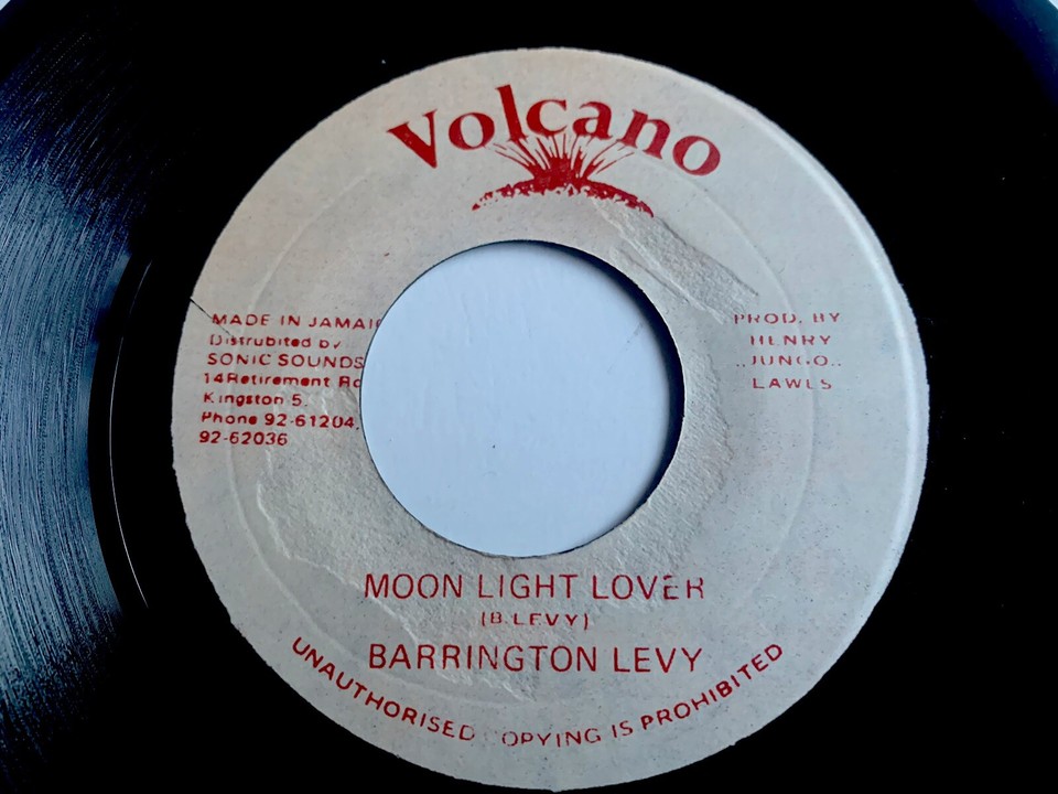 BARRINGTON LEVY Moon Light Lover/Version Roots Radics Reggae 45 on ...