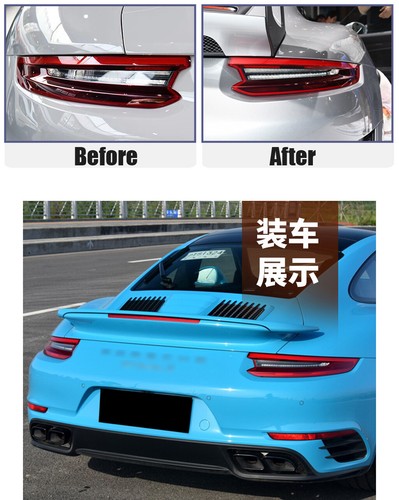 For Porsche 911 Tail Lights 2012-2015 Upgrade Rear DRL Brake Turn ...