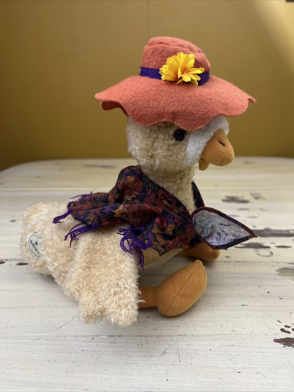 MOTHER GOOSE TOY- Hallmark Stuffed Toy, Vintage, Scarf And Hat | eBay