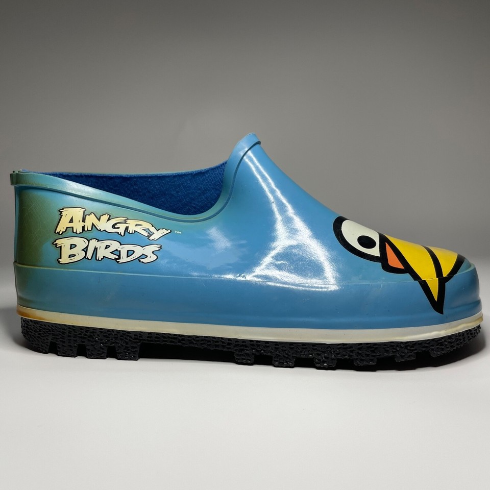 SAMPLE Angry Birds Blue Bird 2D Rubber Shoe | 2010 Size 10 ~8" CWT ...