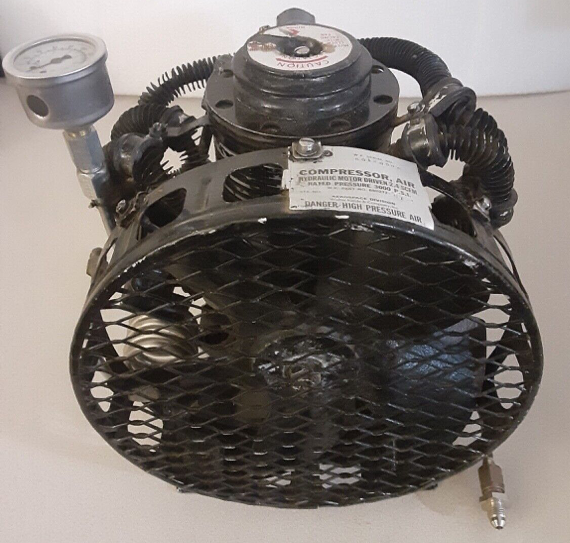 Walter Kidde 3000psi air compressor 2.4 cfm, Scuba, Paintball, PCP ...