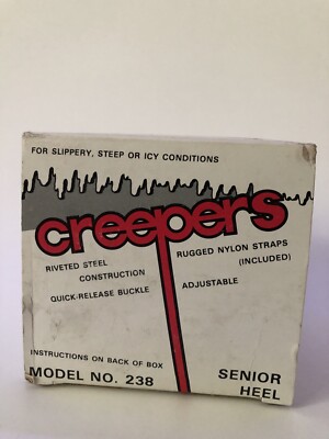 New Open Box Straatsburg Ice Creepers #238 for Your Boot Heel -Made in ...