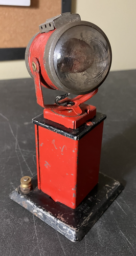Vintage O-Gauge Metal Marx #410 Search Light Spotlight - AS-IS UNTESTED ...