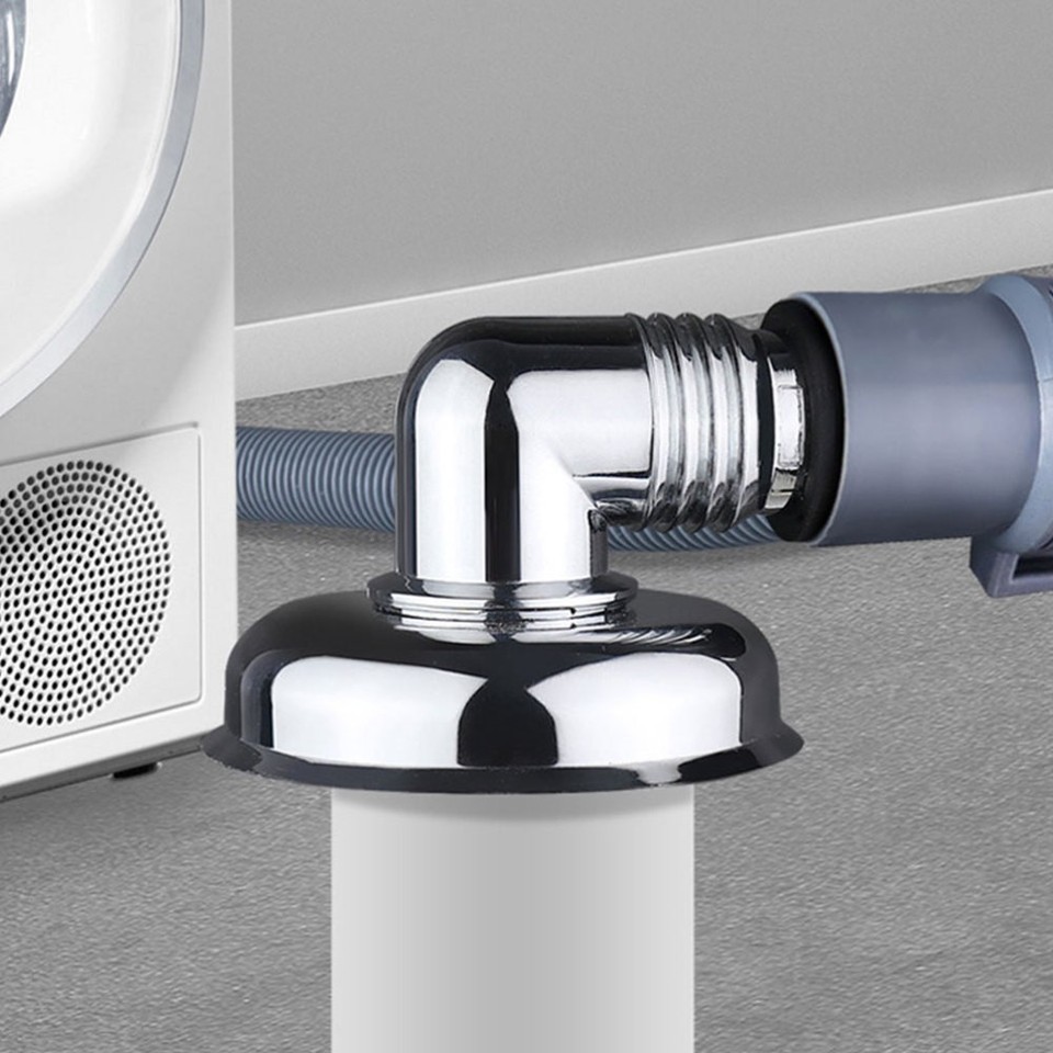 Washer Machine Pipe Coupler PVC Floor Drain Backflow Preventer with ...